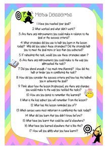 Metacognition thinking stems and questions by VickyCrane1 - UK Teaching ...