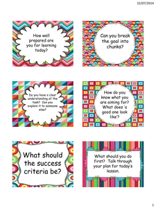 Metacognition thinking stems and questions by VickyCrane1 - UK Teaching ...