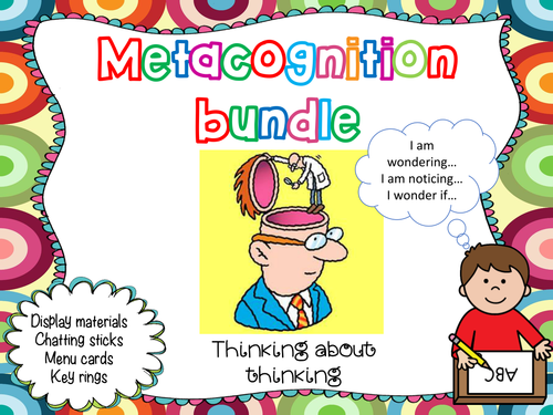 Metacognition Thinking Stems And Questions Teaching Resources