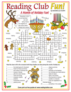 December Holidays and Customs Crossword Puzzle | Teaching Resources