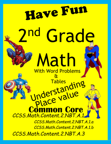 2nd Grade-Understanding Place Value Word Problems | Teaching Resources