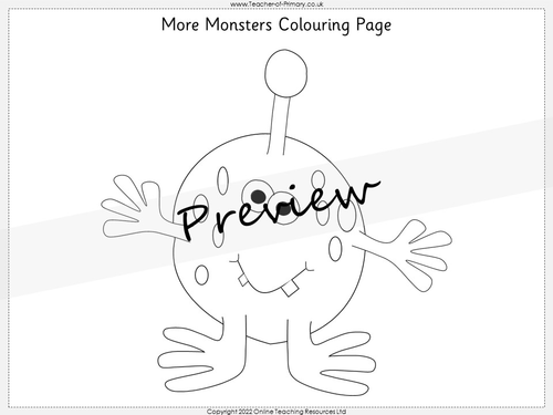 More Monsters - EYFS | Teaching Resources