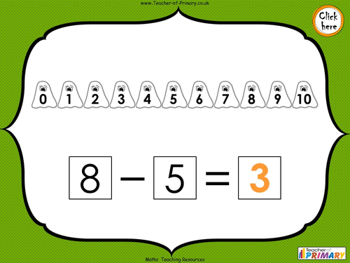 Spooky Subtraction - Year 1 | Teaching Resources