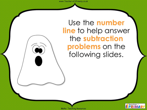 Spooky Subtraction - Year 1 | Teaching Resources