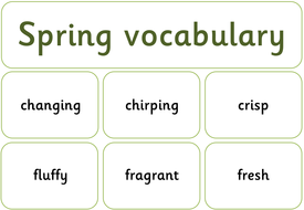 Y1 Science topic - Seasons - Spring topic powerpoint, display and ...