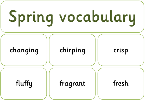 Y1 Science topic - Seasons - Spring topic powerpoint, display and ...