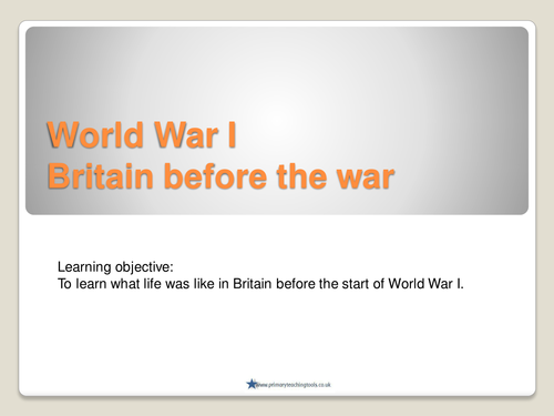 World War One powerpoint lessons, display and activities by highwaystar ...
