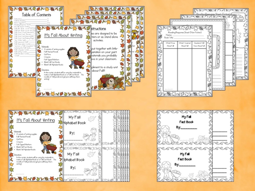 Fall Centres Pack | Teaching Resources