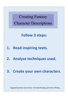 Creating Fantasy Character Descriptions | Teaching Resources