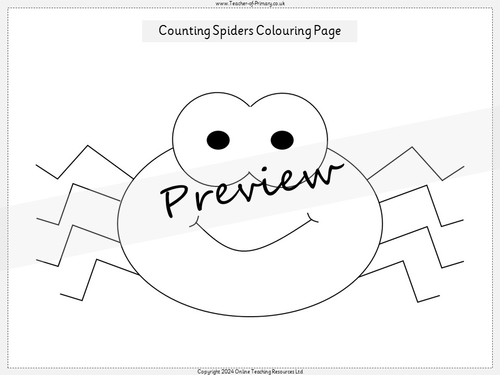 Counting Spiders - EYFS | Teaching Resources