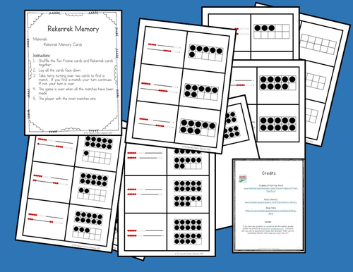 Rekenrek Memory Game | Teaching Resources