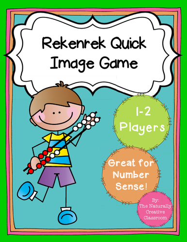 Rekenrek Quick Image Game | Teaching Resources