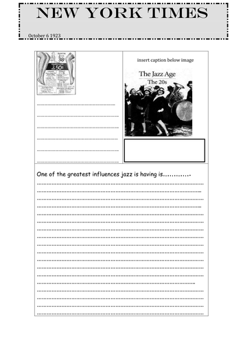 The Roaring Twenties. How did Jazz influence USA in the 1920s ...