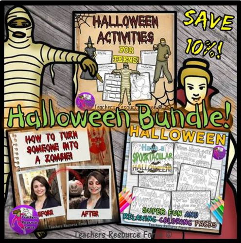 Halloween Resources Bundle - save over 10%! | Teaching Resources