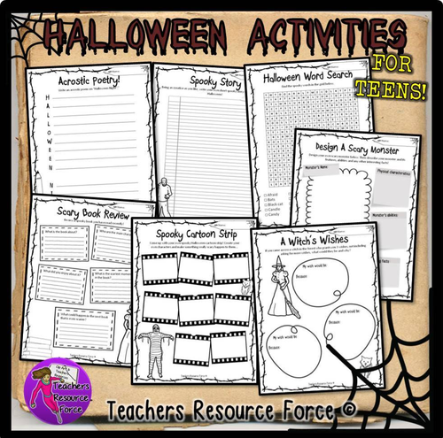 Halloween Resources Bundle - save over 10%! | Teaching Resources