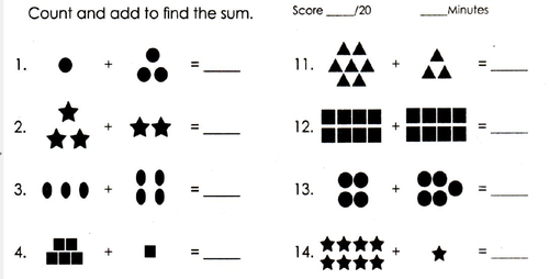 1st Grade Math-Football Addition and Subtraction | Teaching Resources