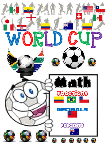 World Cup Soccer Math Worksheets | Teaching Resources