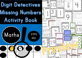 Missing Numbers Digit Detectives (EYFS/KS1) | Teaching Resources