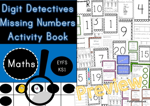 Missing Numbers Digit Detectives (EYFS/KS1) | Teaching Resources
