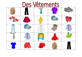 FRENCH - CLOTHES - Des Vêtements Worksheets | Teaching Resources