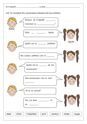 French Conversation | Teaching Resources