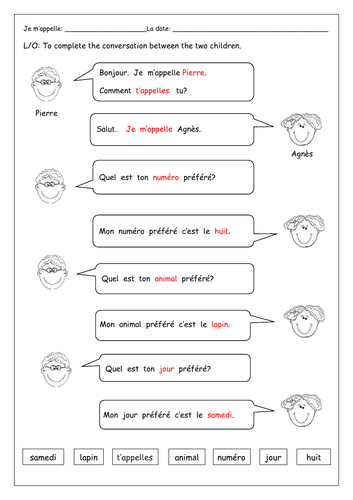 French Conversation | Teaching Resources