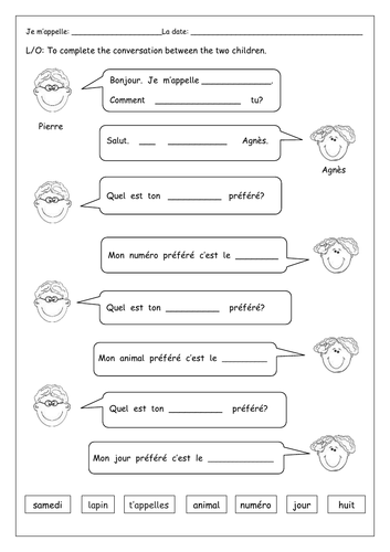 French Conversation | Teaching Resources