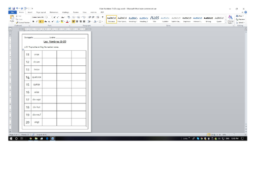 FRENCH - Numbers - Les Nombres - Activity Booklet - Worksheets ...