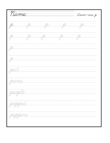 Cursive Handwriting - Full set & extras - UPDATED MAY '16 | Teaching ...