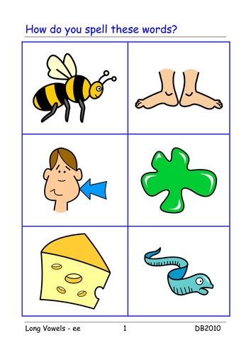 Phase 3: ee grapheme, ppt, lotto game and selection of activities ...