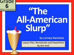 All American Slurp | Teaching Resources