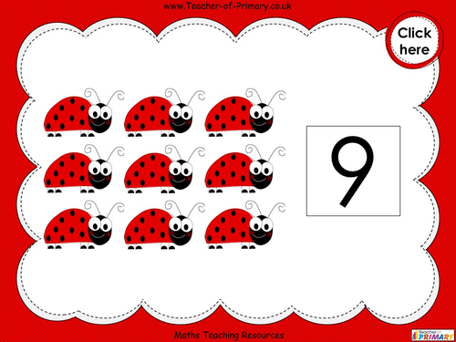 Counting Ladybirds - Counting to 10 | Teaching Resources
