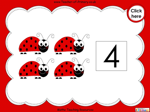 Counting Ladybirds - Counting to 10 | Teaching Resources