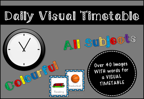 Daily Visual Timetable | Teaching Resources