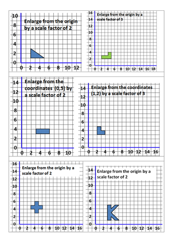 Enlargements full lesson with worksheets | Teaching Resources