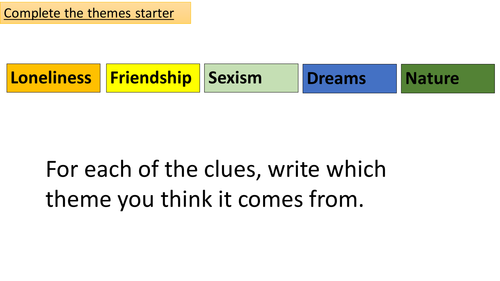 Of Mice and Men Themes 1 - Full Lesson by EngageinEnglish - UK Teaching ...