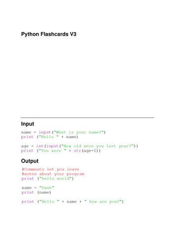Python KS3 lesson bundle | Teaching Resources