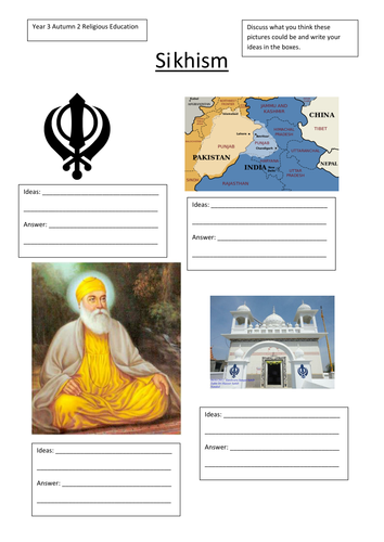 Sikhism Year 3 | Teaching Resources