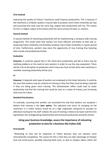 Business Studies GCSE meeting customer needs unit | Teaching Resources Business Studies GCSE meeting customer needs unit | Teaching Resources