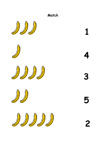 Counting Rhyme Resource Pack - 5 Bananas | Teaching Resources