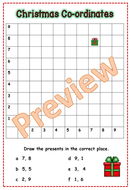 Christmas Maths (Co-ordinates lesson, powerpowint and activity ...