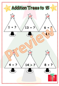 Christmas Maths Addition Trees (Lesson plan, PowerPoint and activities ...