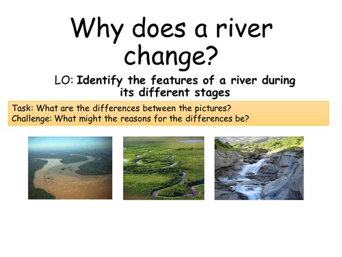 The journey of a river | Teaching Resources