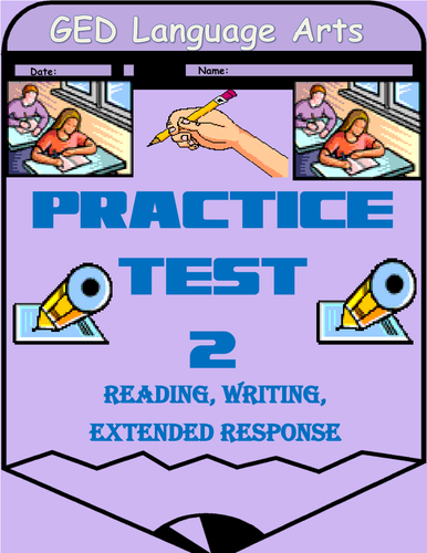 GED Test Packet 2-Language Arts | Teaching Resources