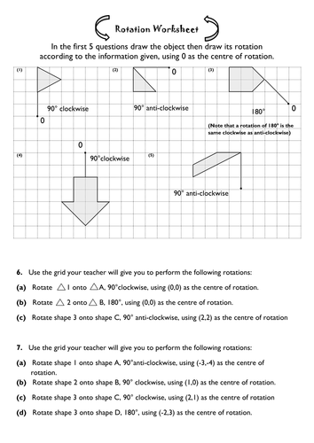Rotation | Teaching Resources