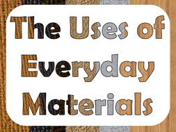Y2 Materials display pack | Teaching Resources