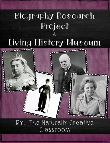 Biography Research Project BUNDLE | Teaching Resources