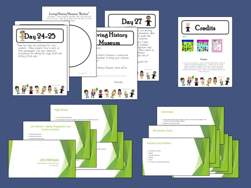 Biography Research Project BUNDLE | Teaching Resources