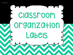 Editable Classroom Teacher Labels | Teaching Resources