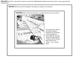 Iron Curtain Speech: Churchill | Teaching Resources